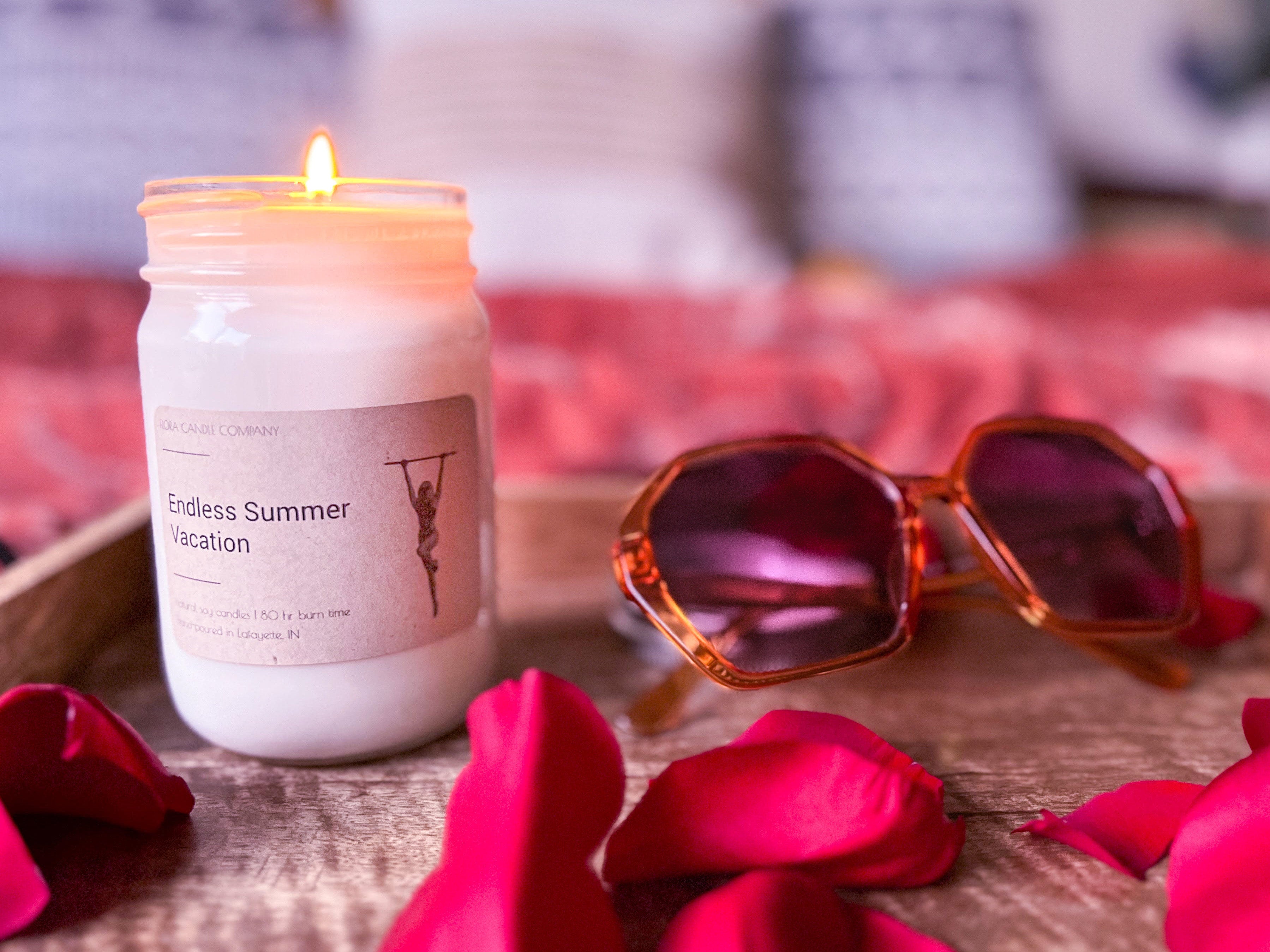 Endless Summer Vacation Candle | Flora Candle Company