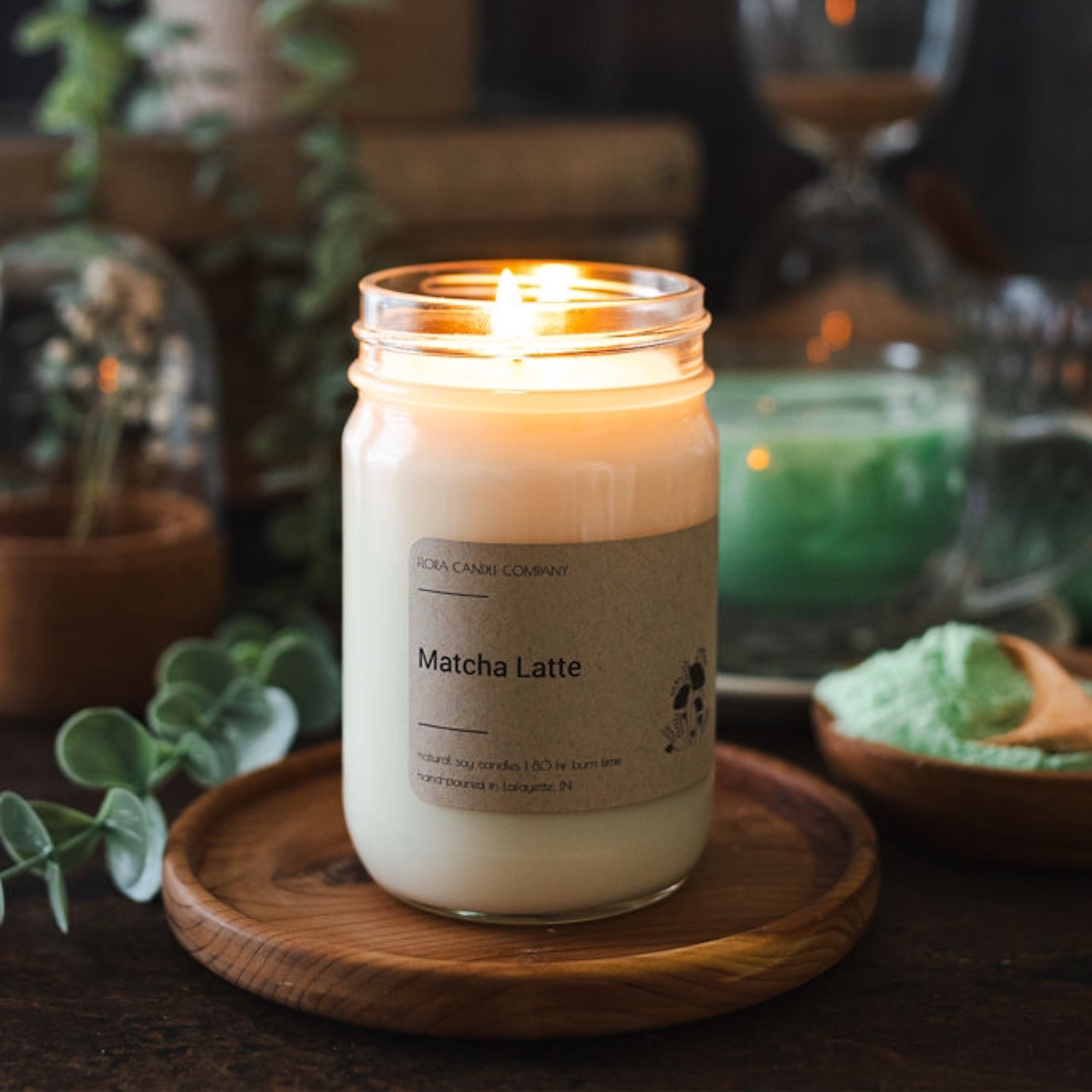 Matcha Latte Candle | Flora Candle Company